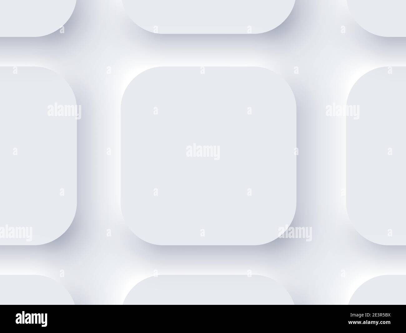 Application Realistic Icon Blank Set Template Mockup Stock Vector Image ...