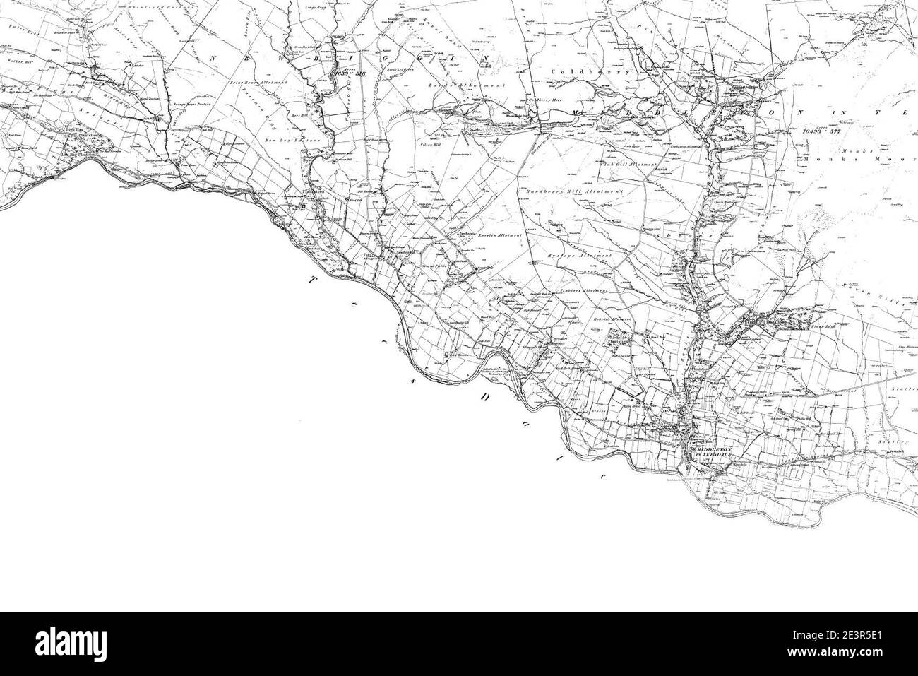 Map of durham Cut Out Stock Images & Pictures - Alamy