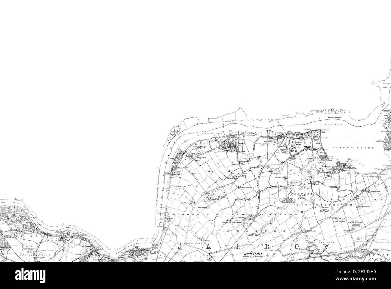 Durham map Black and White Stock Photos & Images - Alamy