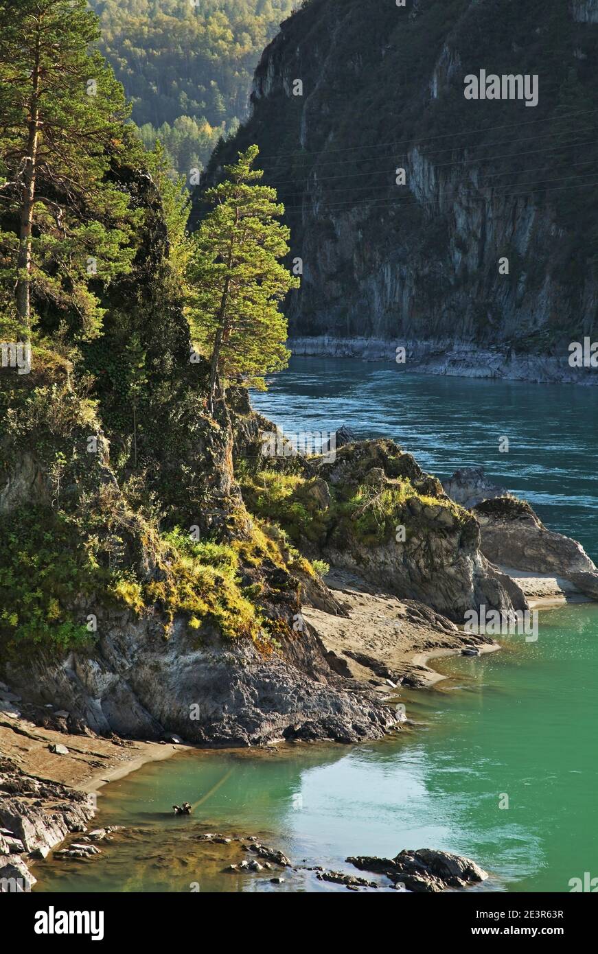 Katun river near chemal village hi-res stock photography and images - Alamy