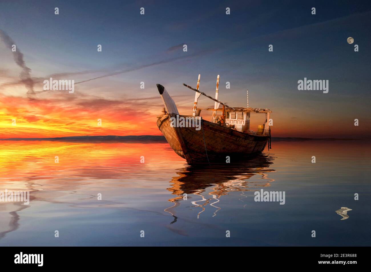 Kuwaiti dhow hi-res stock photography and images - Alamy