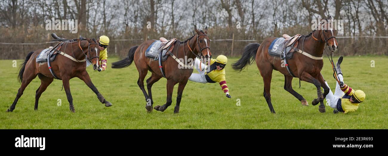 Horse point to point hi-res stock photography and images - Alamy