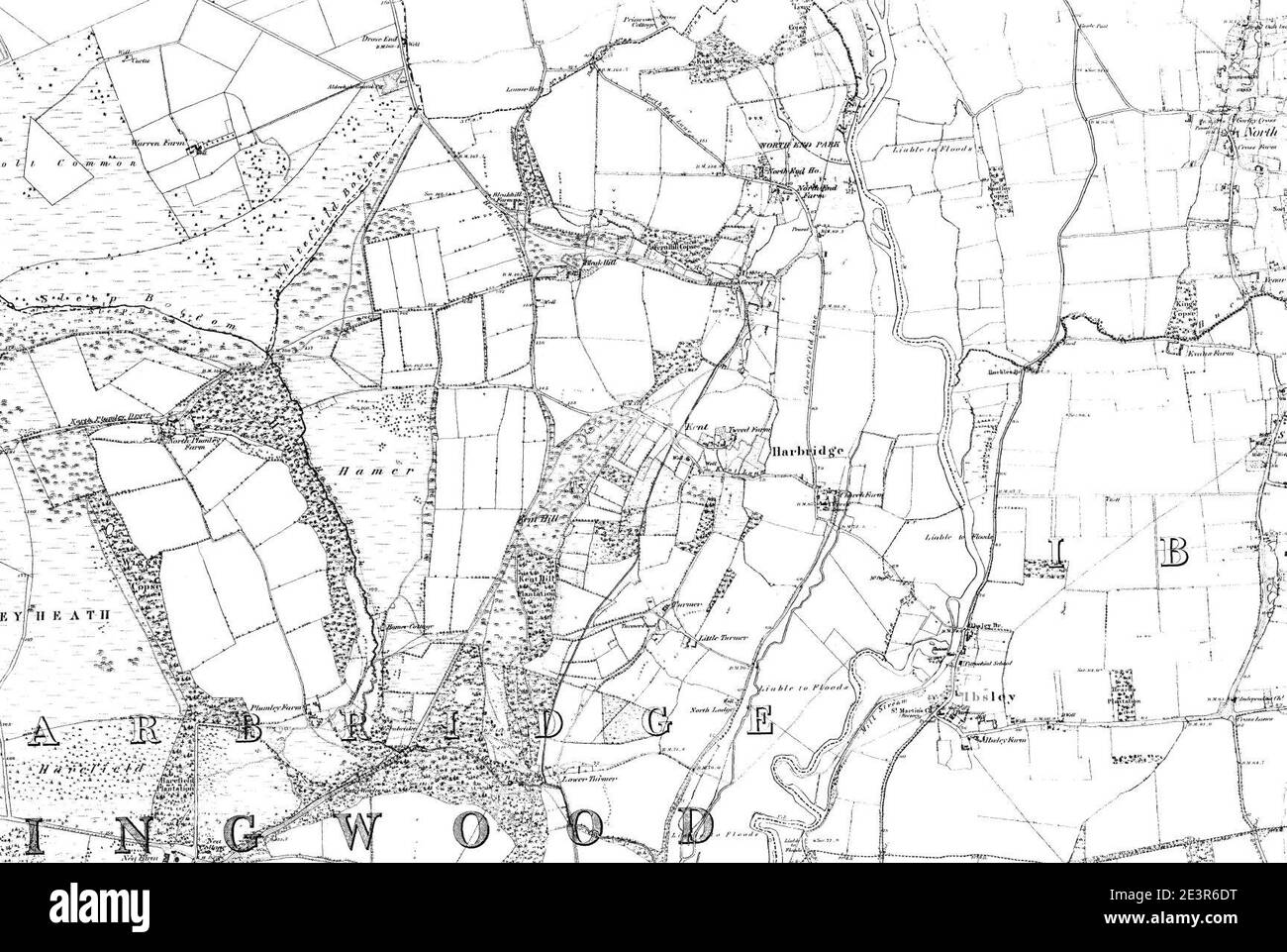 Map of Dorset OS Map name 017-SW, Ordnance Survey, 1888-1892 Stock ...