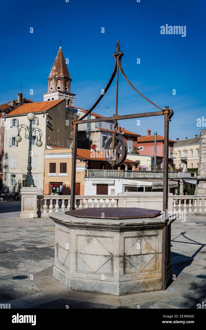 Five Wells Square, historic square and city landmark in the Old Town ...