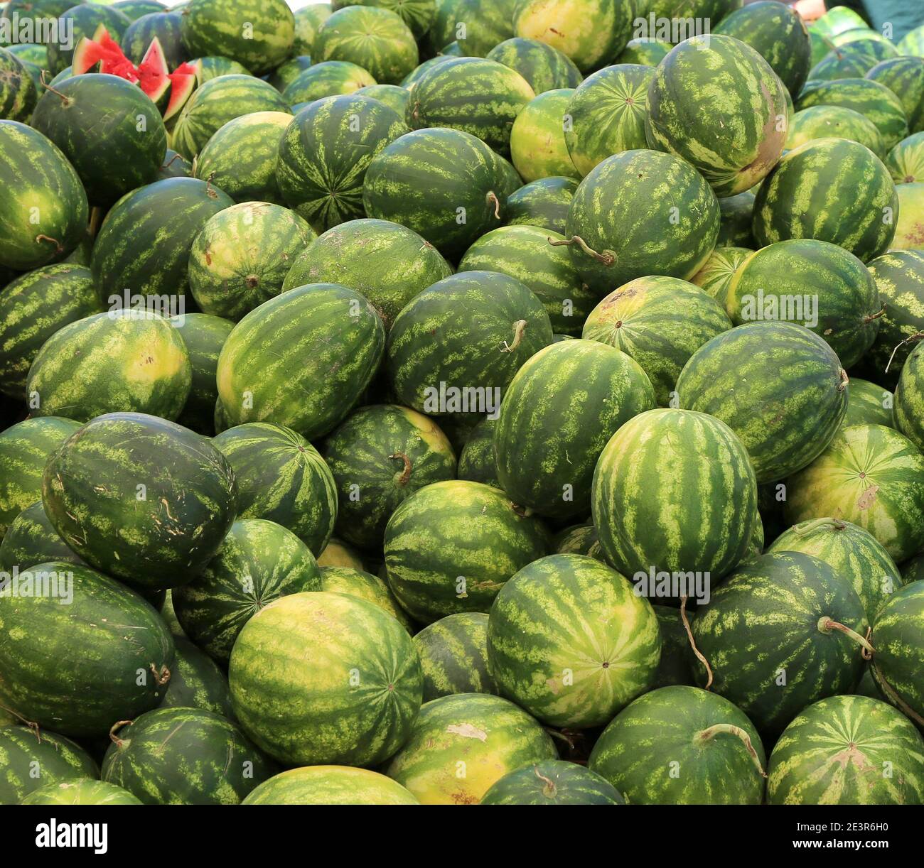 Pile of watermelons hi-res stock photography and images - Alamy