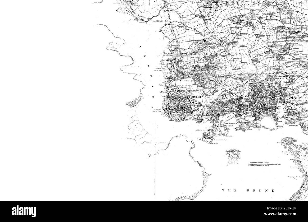 Map Of Devon High Resolution Stock Photography and Images - Alamy