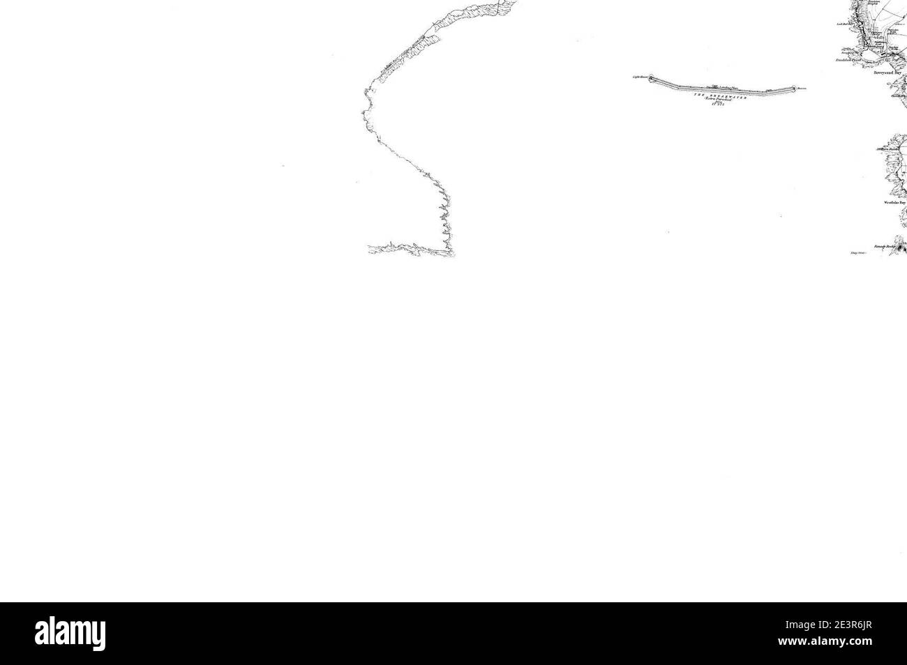 Map of Devon Sheet 129, Ordnance Survey, 1862-1898 Stock Photo - Alamy