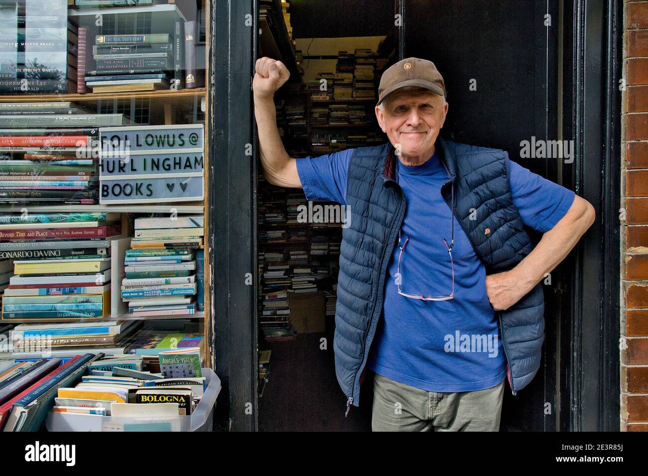 GREAT BRITAN / London / Bookstores / Ray Cole owner and bookseller ...