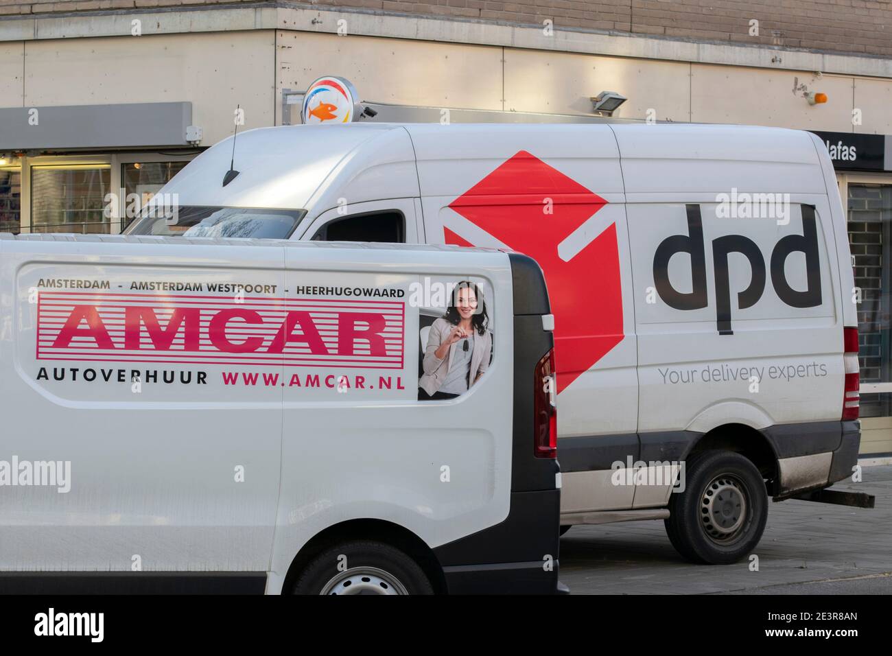 Dpd truck hi-res stock photography and images - Alamy