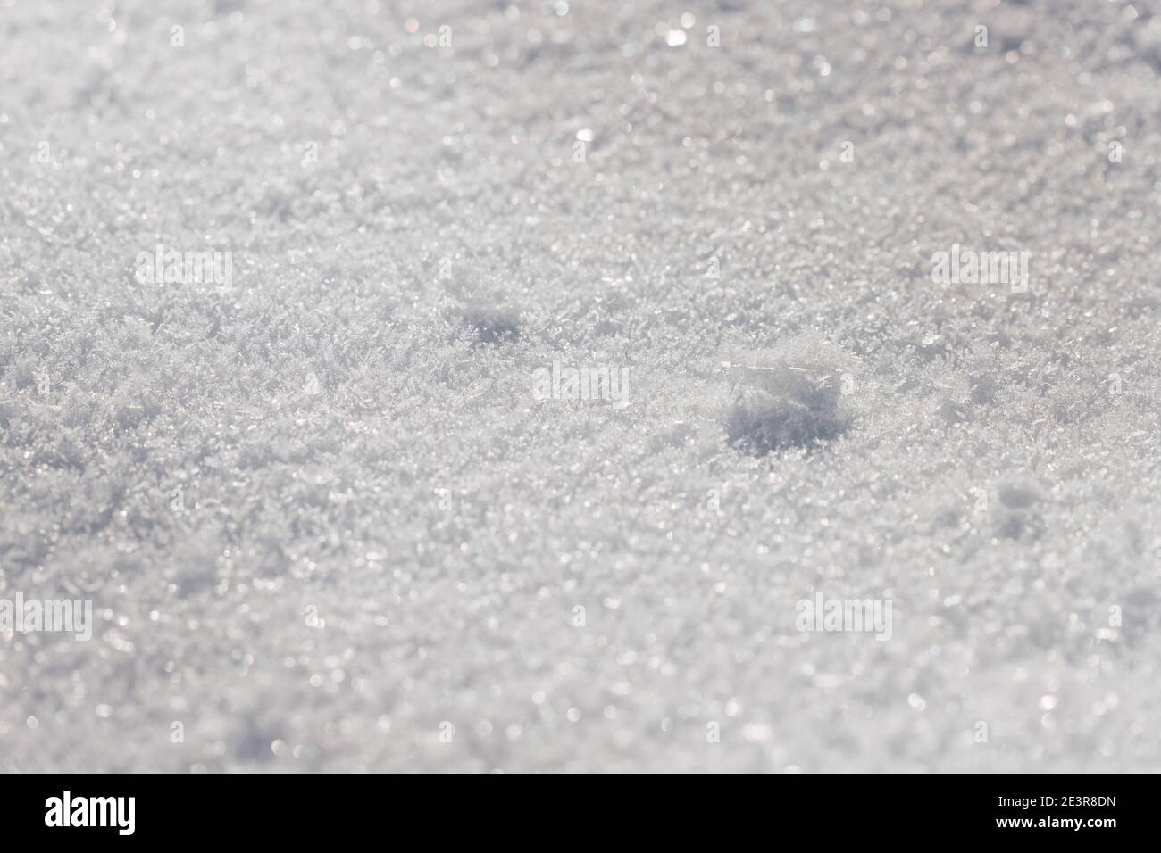 Texture of fallen snow after storm Filomena in Madrid Stock Photo - Alamy