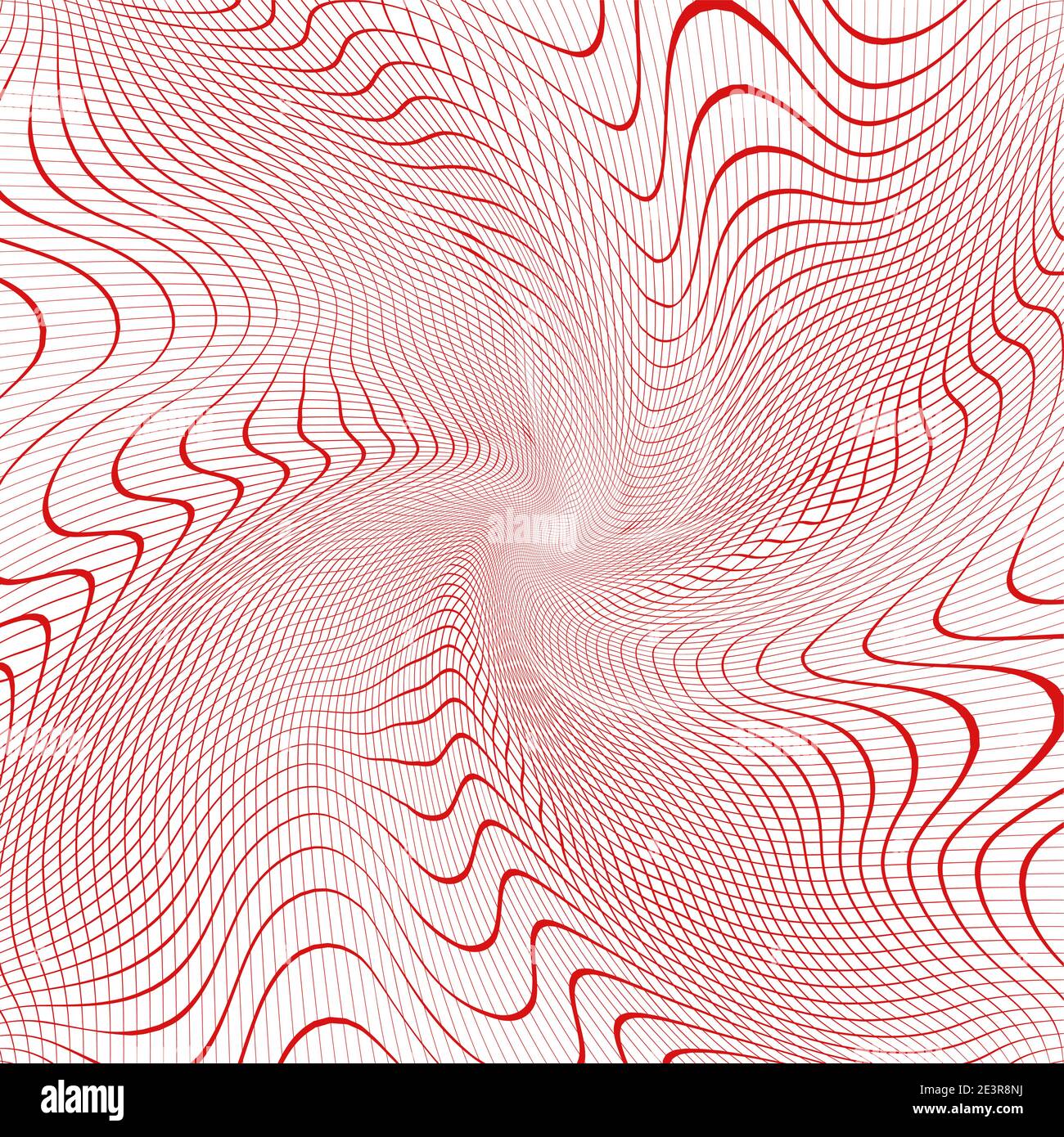 Wavy grid background ripple Stock Vector Images - Alamy