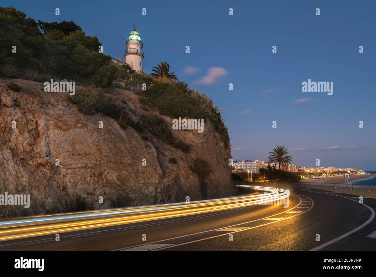 Car coastal road spain hi-res stock photography and images - Alamy