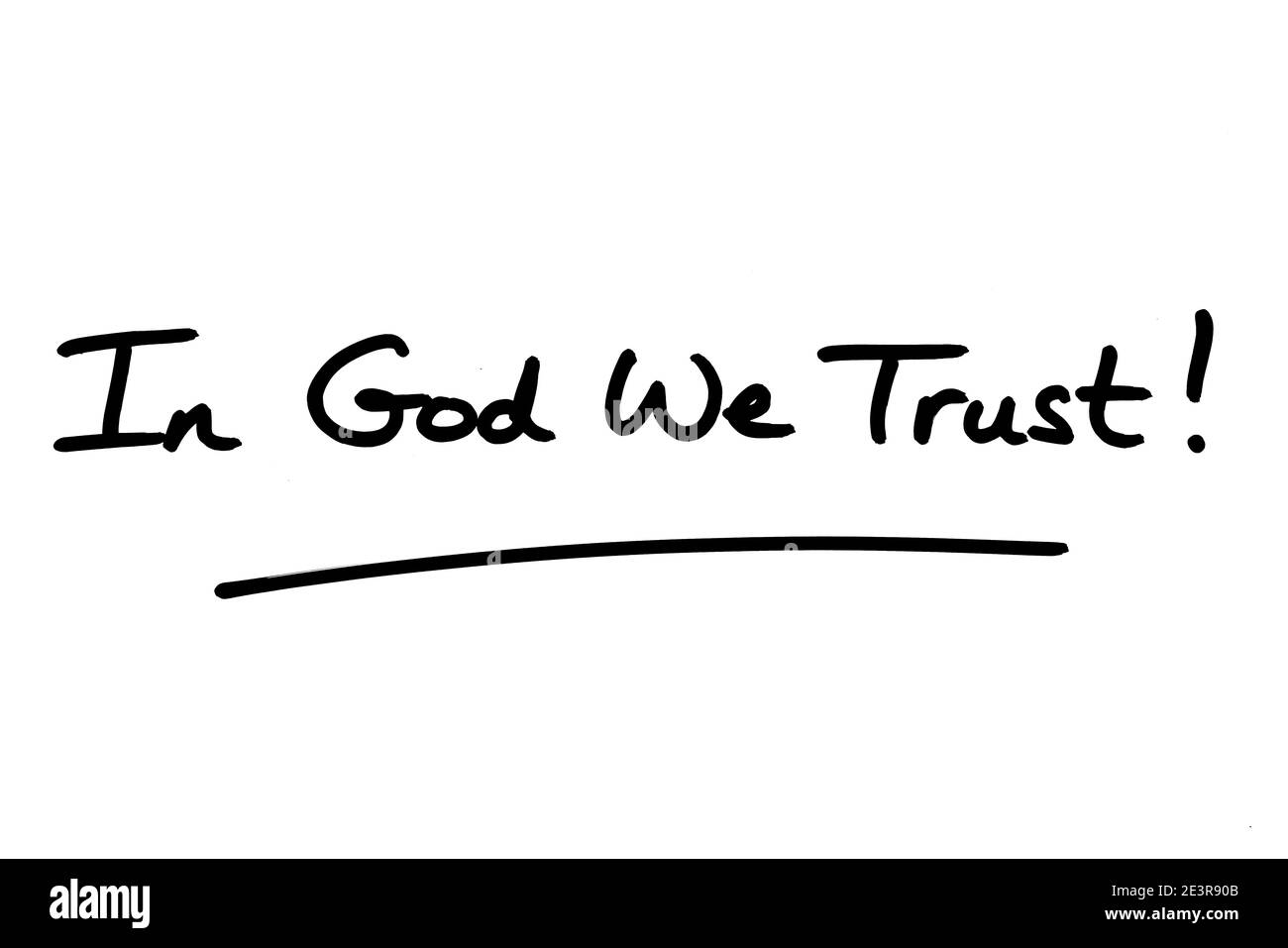 In god we trust sign hi-res stock photography and images - Alamy