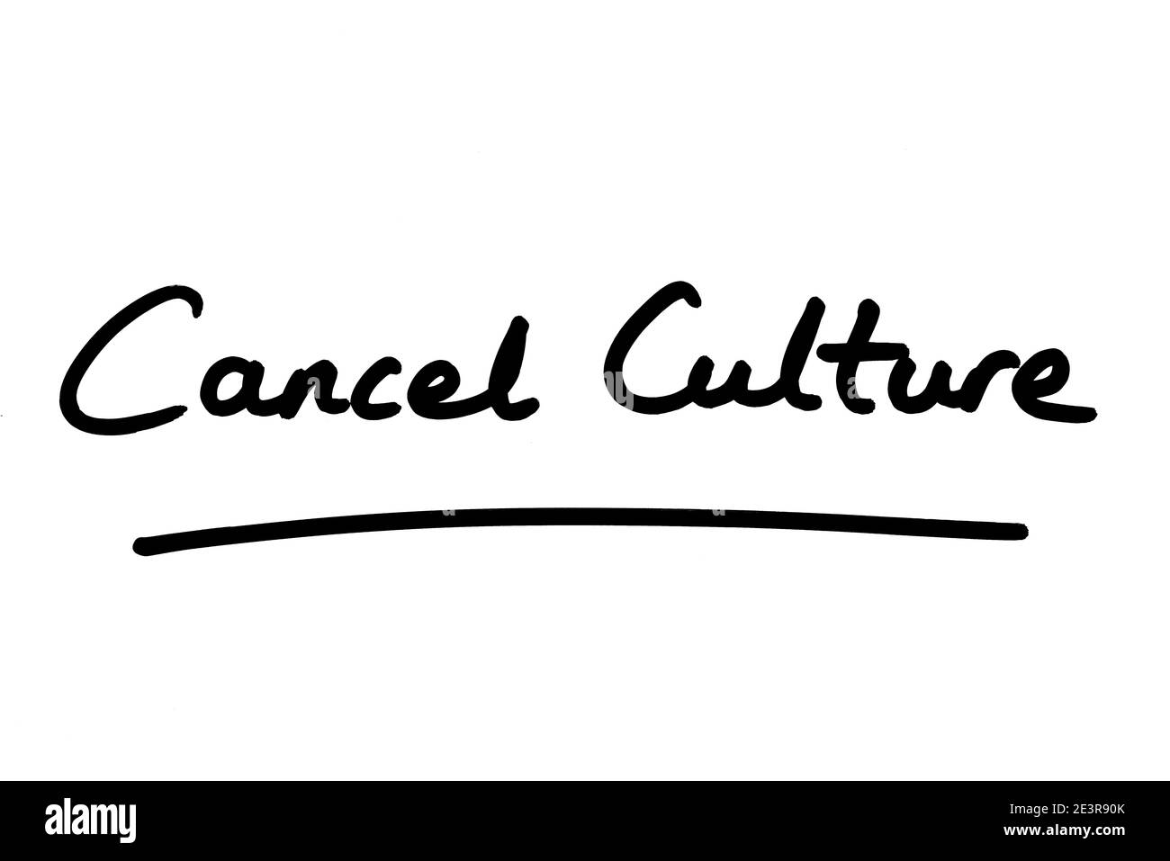 Cancelled culture Black and White Stock Photos & Images - Alamy