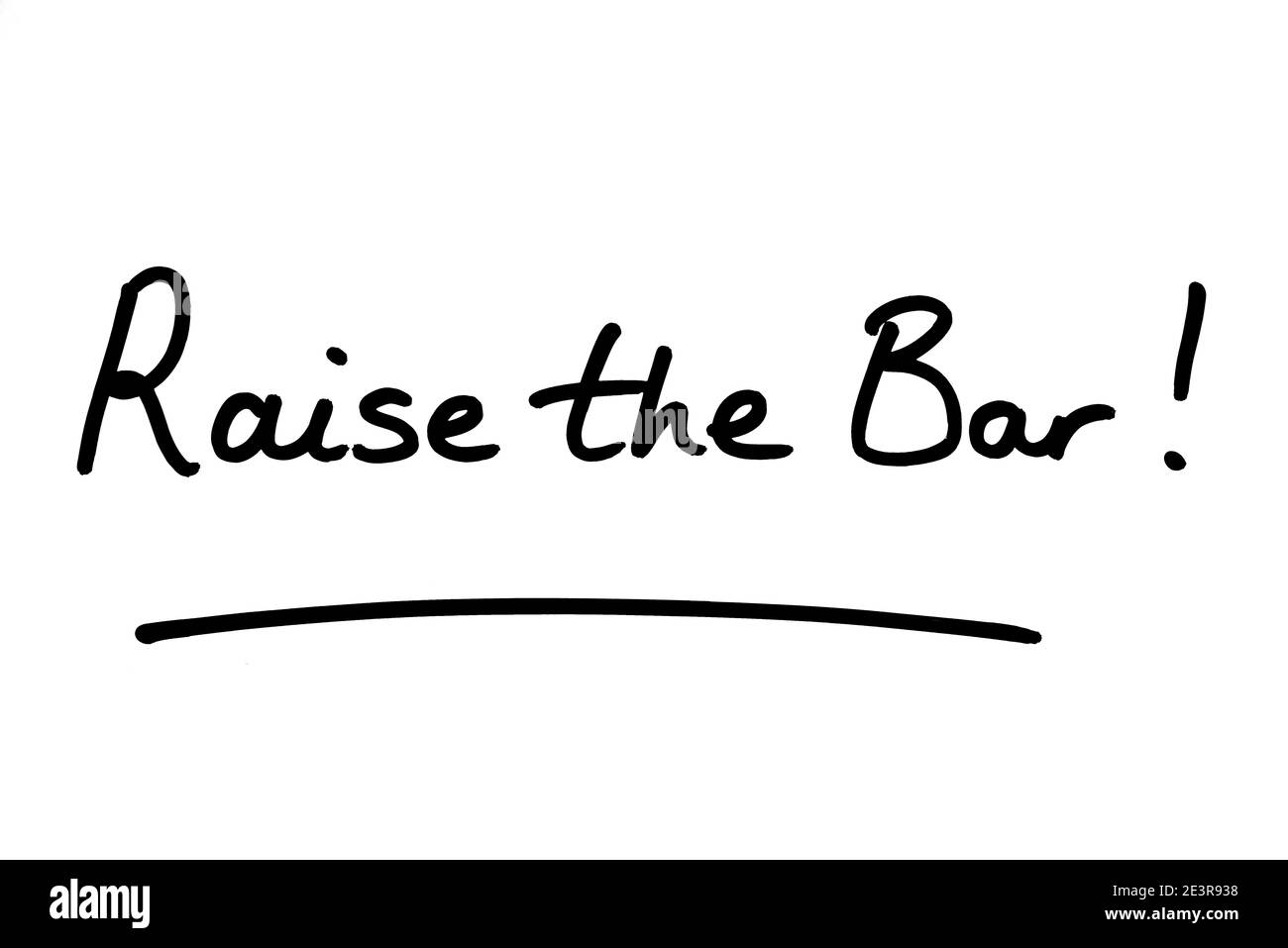 Raising The Bar Graphic