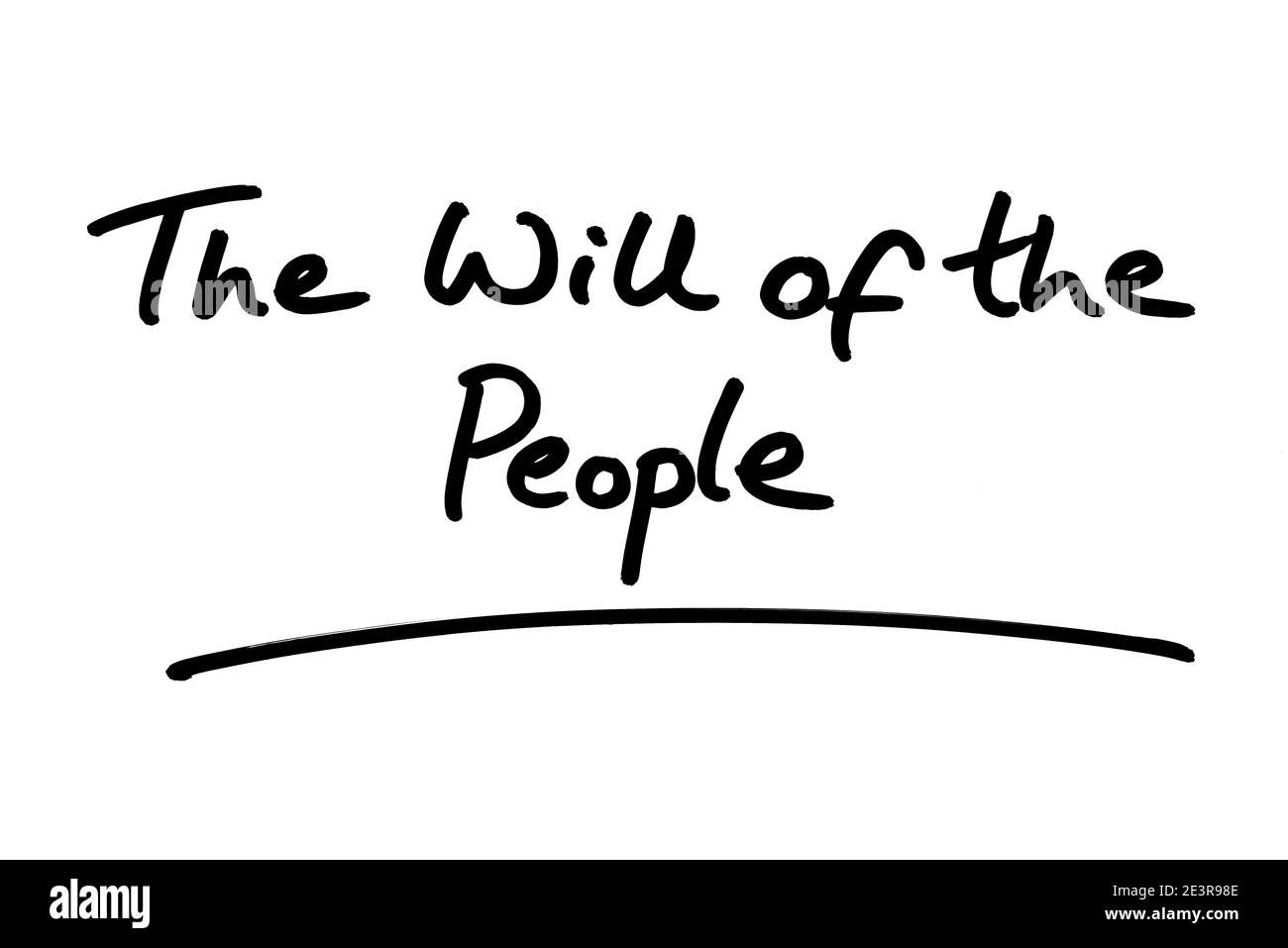 Handwritten speech Cut Out Stock Images & Pictures - Alamy