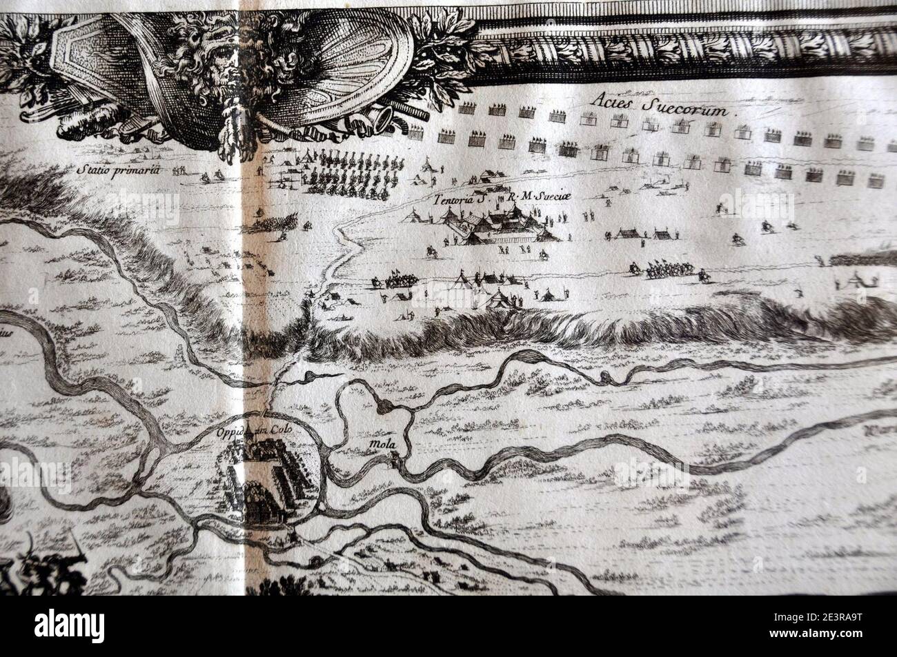 Map of Colo 1697 (part 4 Stock Photo - Alamy