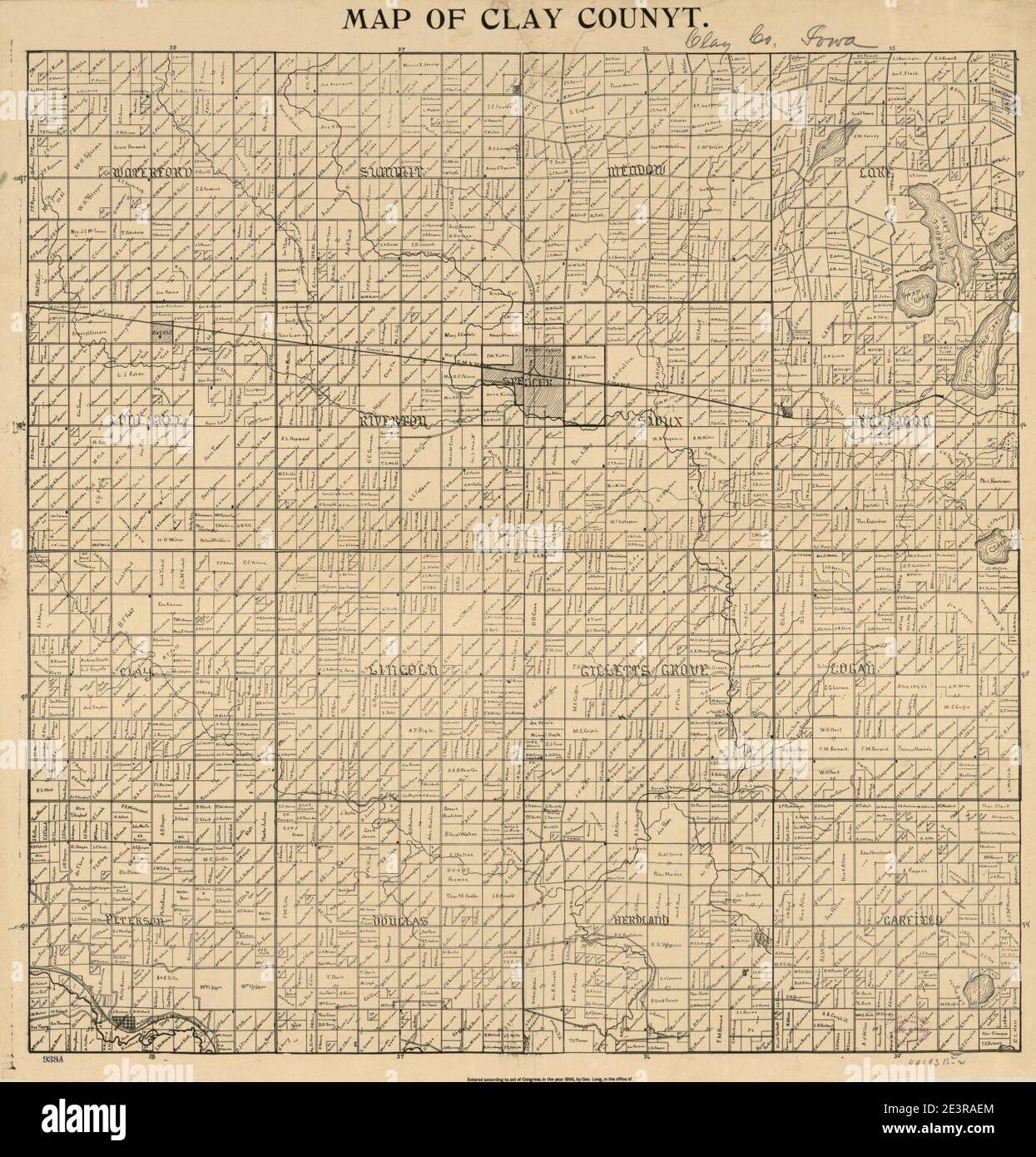 Map of clay hi-res stock photography and images - Alamy