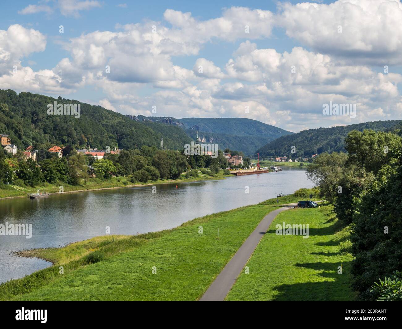 Aerial view town rathen hi-res stock photography and images - Alamy