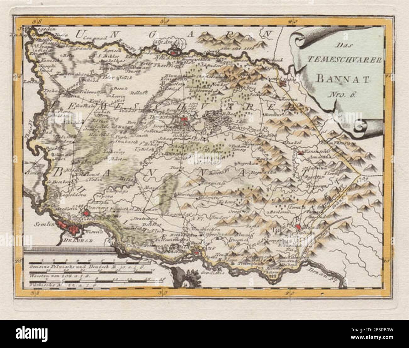 Map of Central Europe in 1791 by Reilly 006 Stock Photo - Alamy