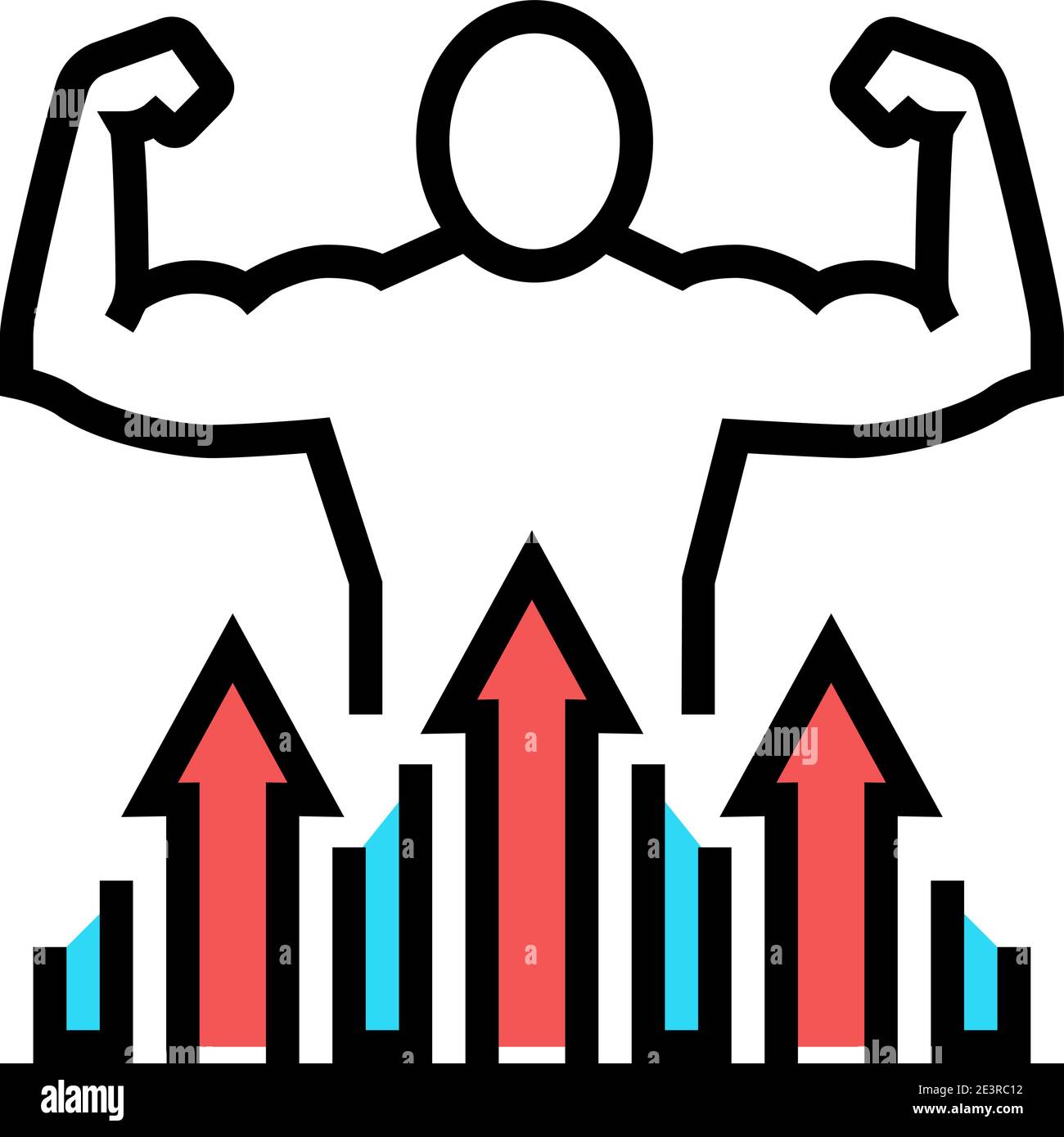 power people value color icon vector illustration Stock Vector Image ...