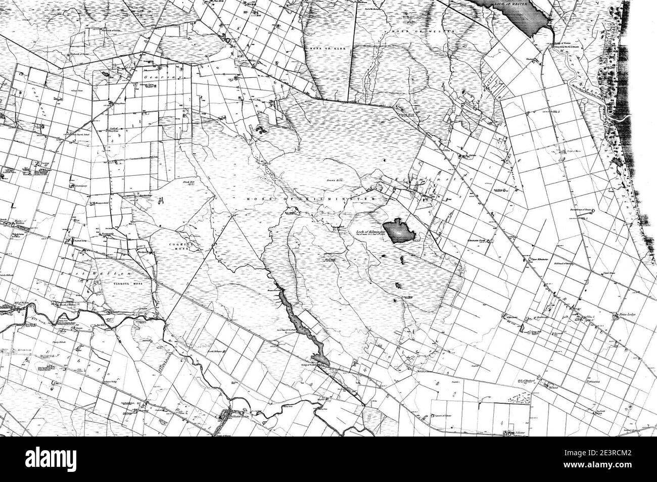 Map of Caithness-shire Sheet 019, Ordnance Survey, 1876-1878 Stock ...