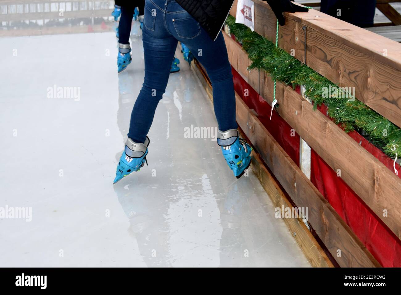 Ice skaters feet hi-res stock photography and images - Alamy