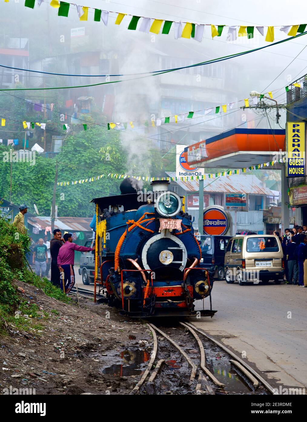 Darjeeling Mountain Railway, India Stock Photo - Alamy