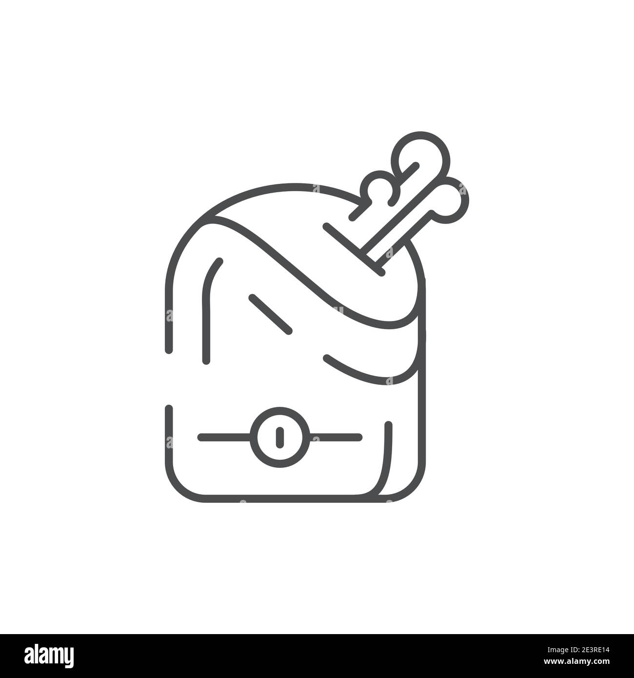 Electric air humidifier isolated Stock Vector Images - Alamy