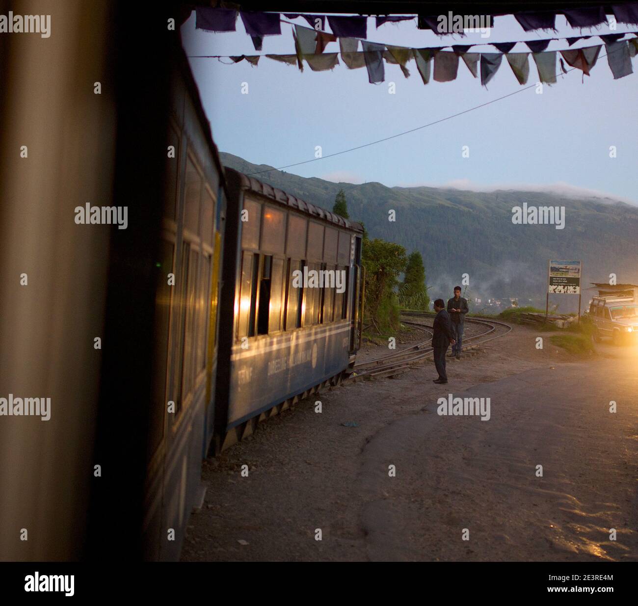 Darjeeling Mountain Railway, India Stock Photo - Alamy