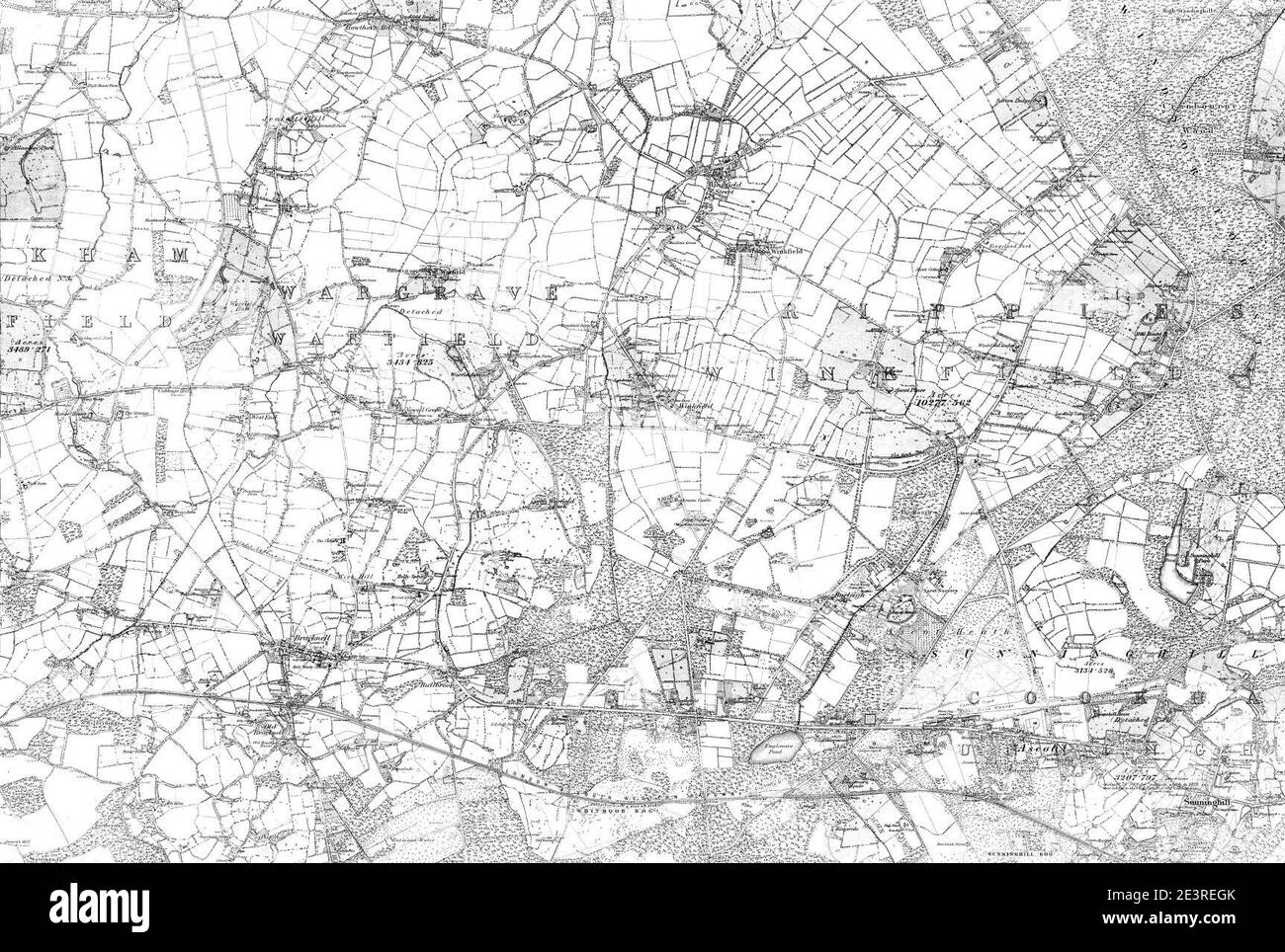 Map Of Berkshire High Resolution Stock Photography and Images - Alamy