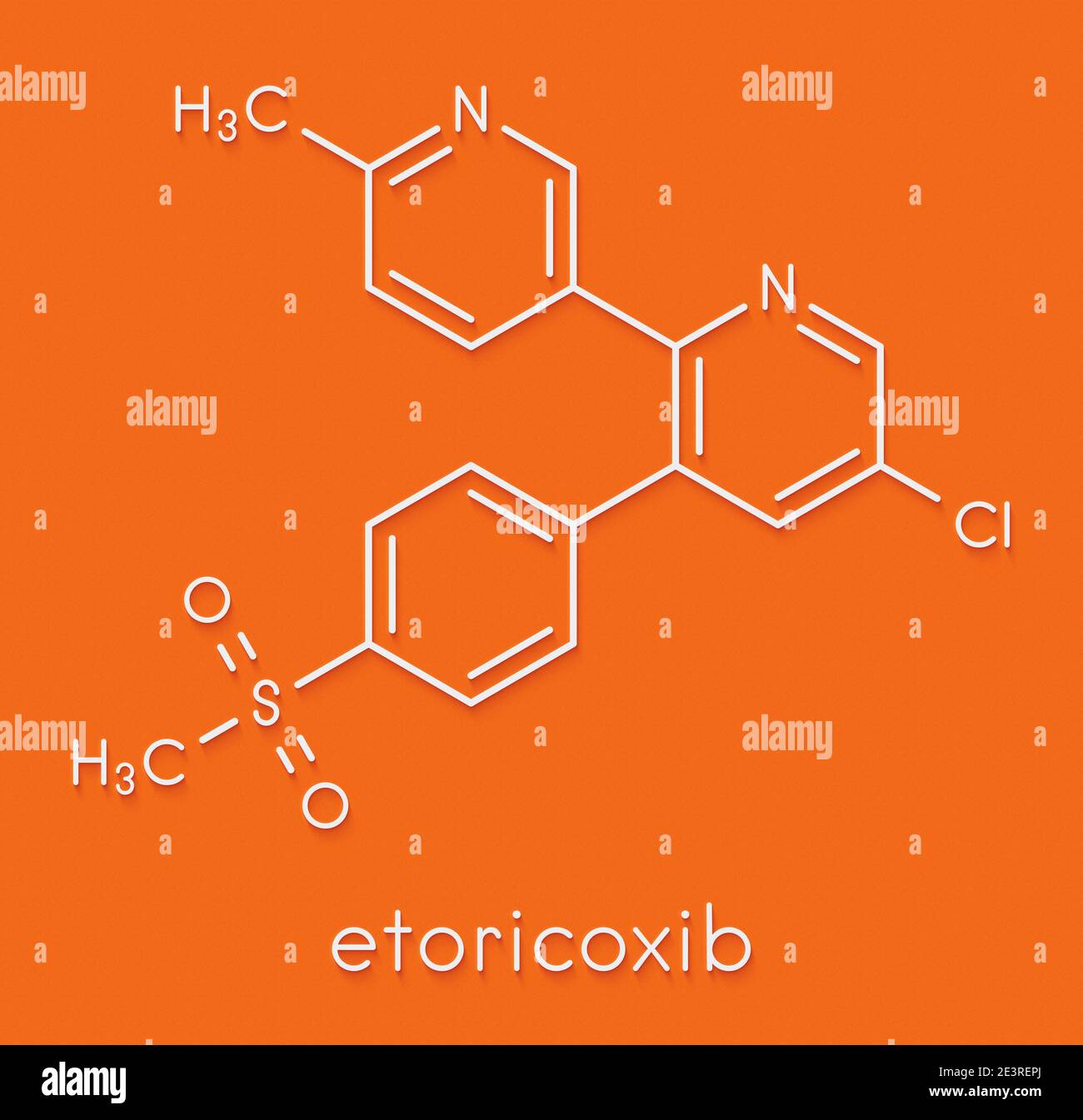 Etoricoxib drug molecule. Skeletal formula Stock Photo - Alamy Etoricoxib drug molecule. Skeletal formula Stock Photo - Alamy
