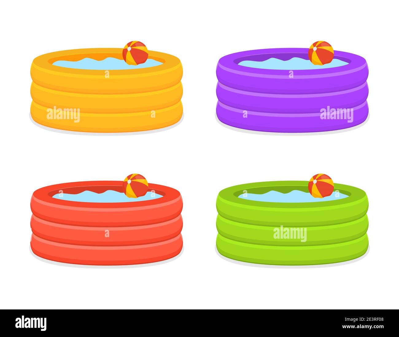 Small backyard swimming swim spa Stock Vector Images - Alamy