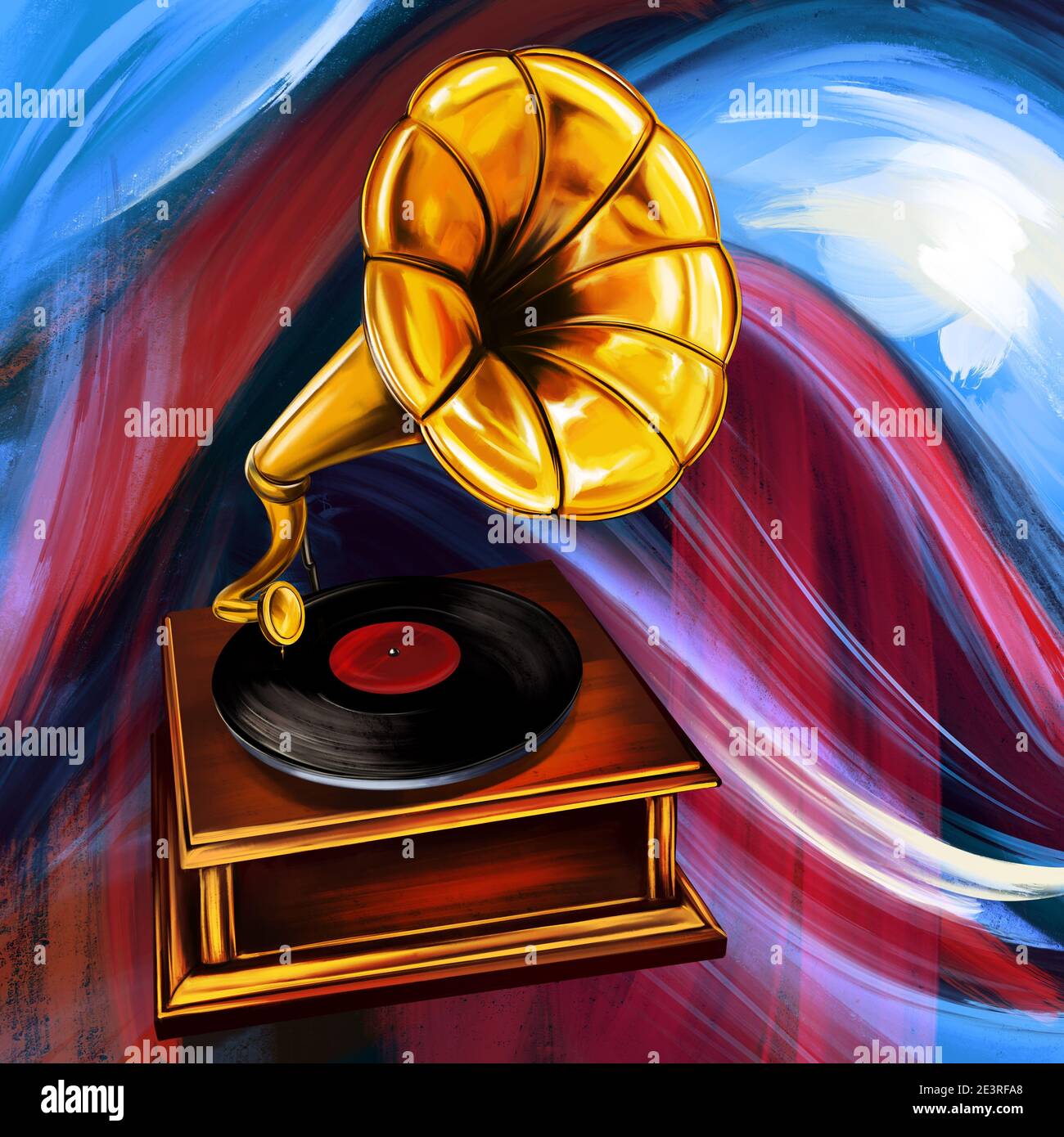 Gramophone Painting