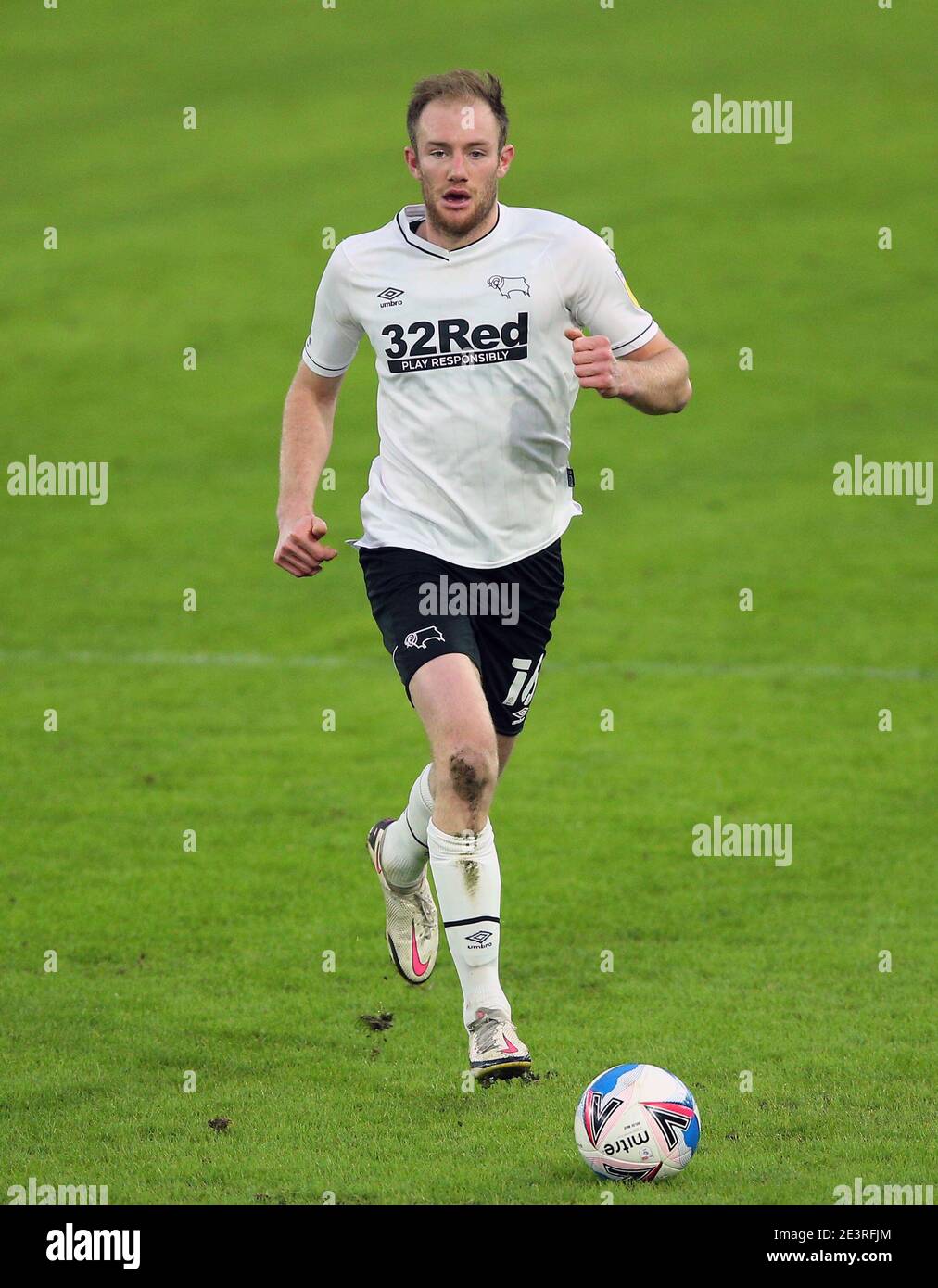 Derby County's Matt Clarke Stock Photo - Alamy