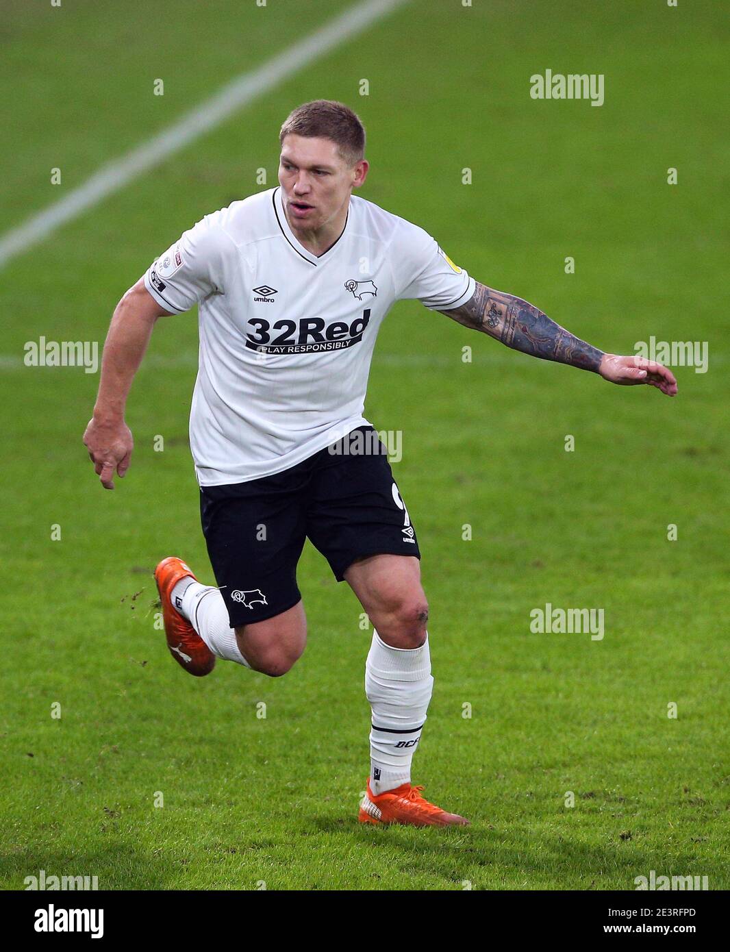 Derby County's Martyn Waghorn Stock Photo - Alamy