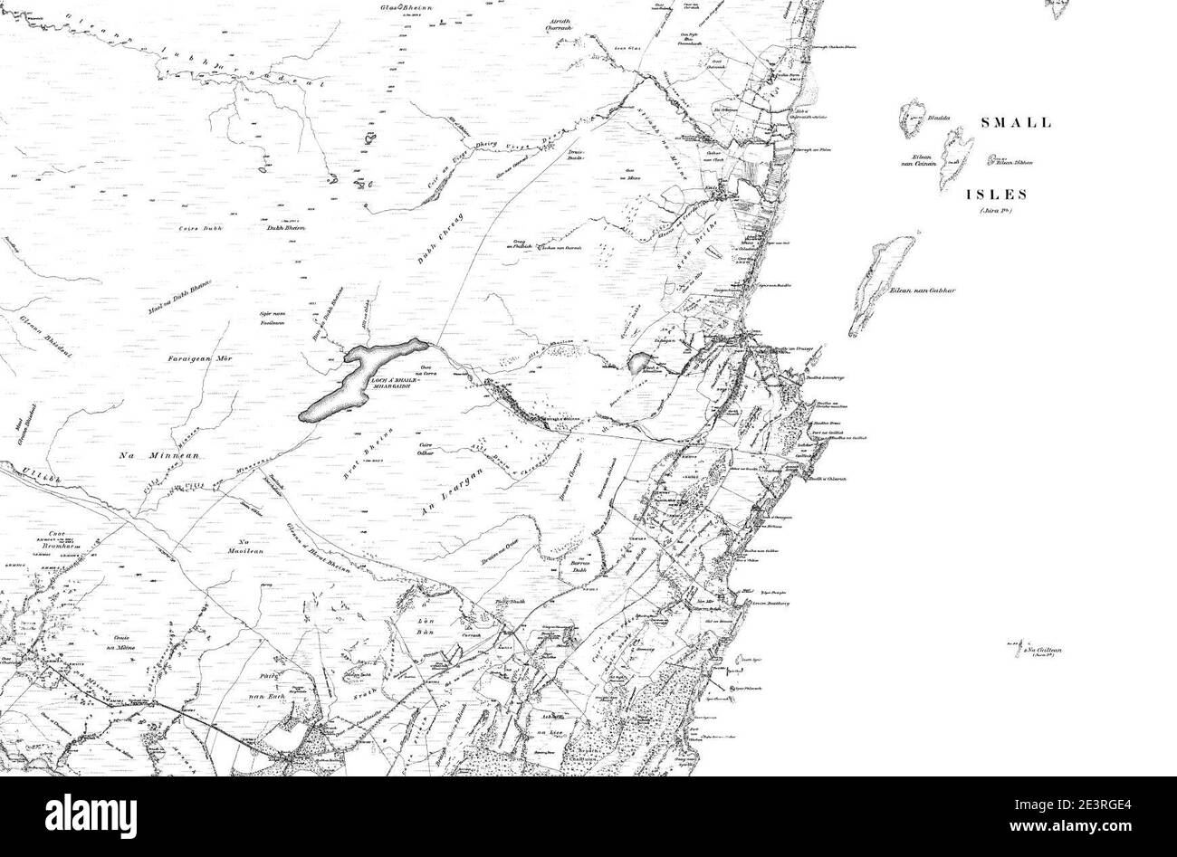 Map Of Argyllshire High Resolution Stock Photography and Images - Alamy