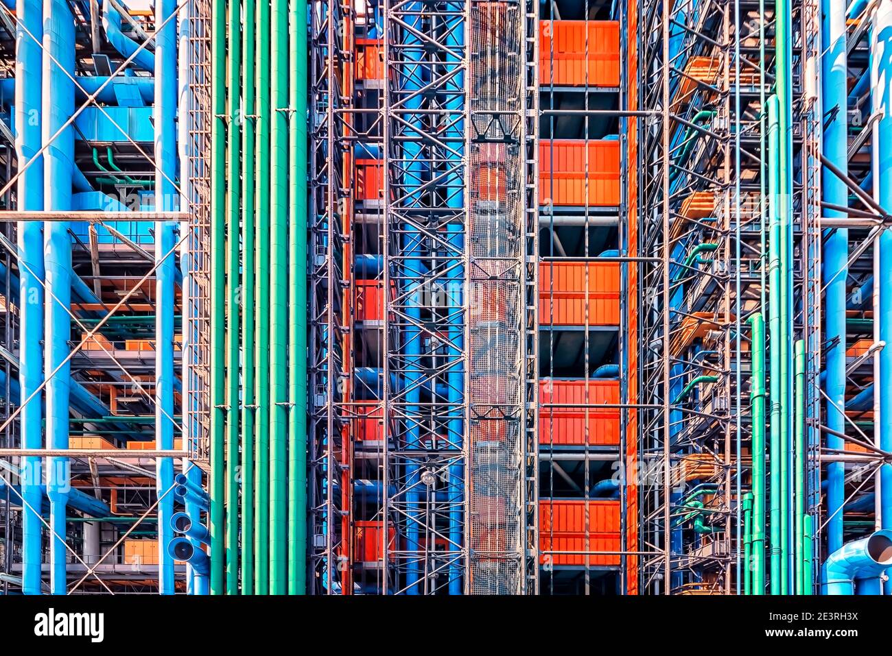 Centre pompidou facade hi-res stock photography and images - Alamy