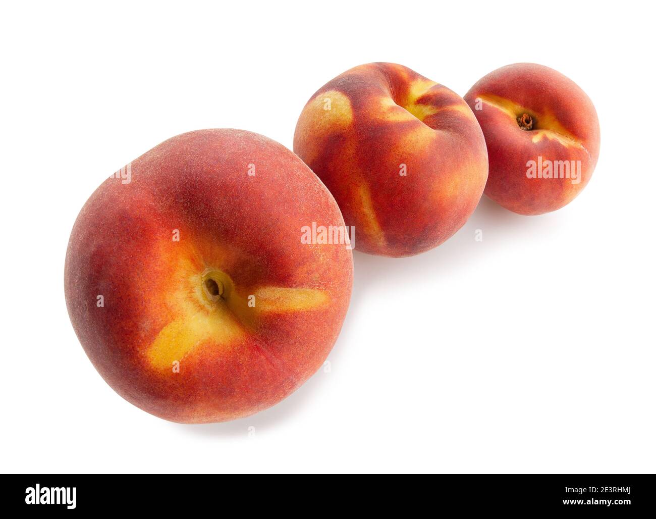 peach path isolated on white Stock Photo - Alamy