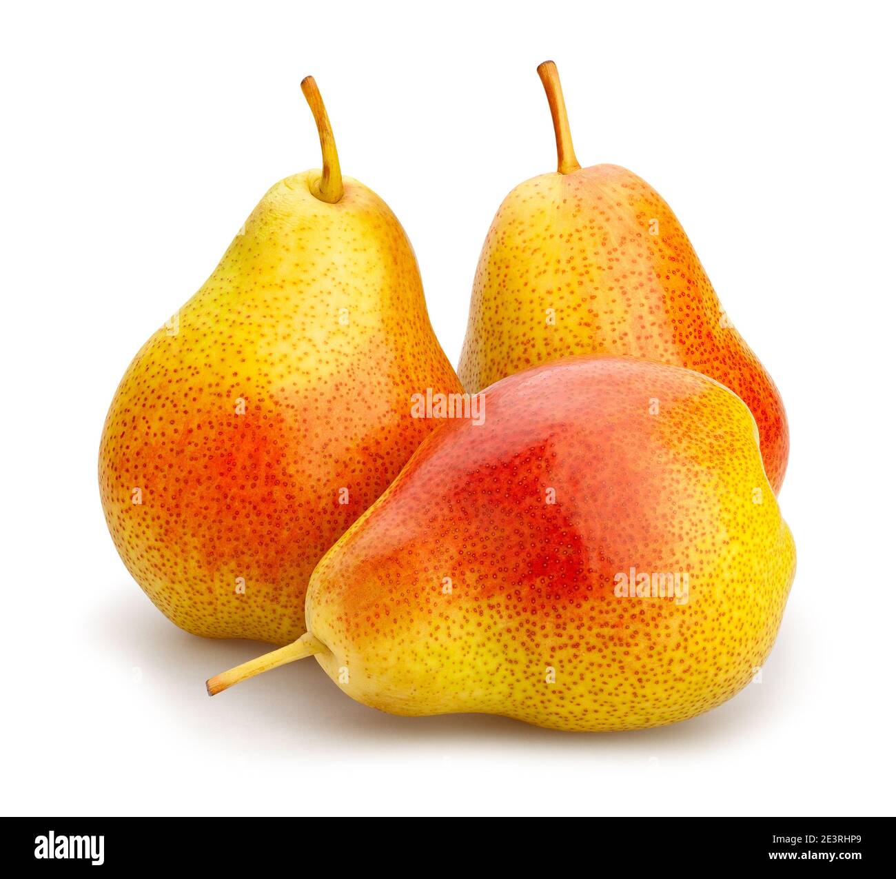 duchess pear path isolated on white Stock Photo - Alamy