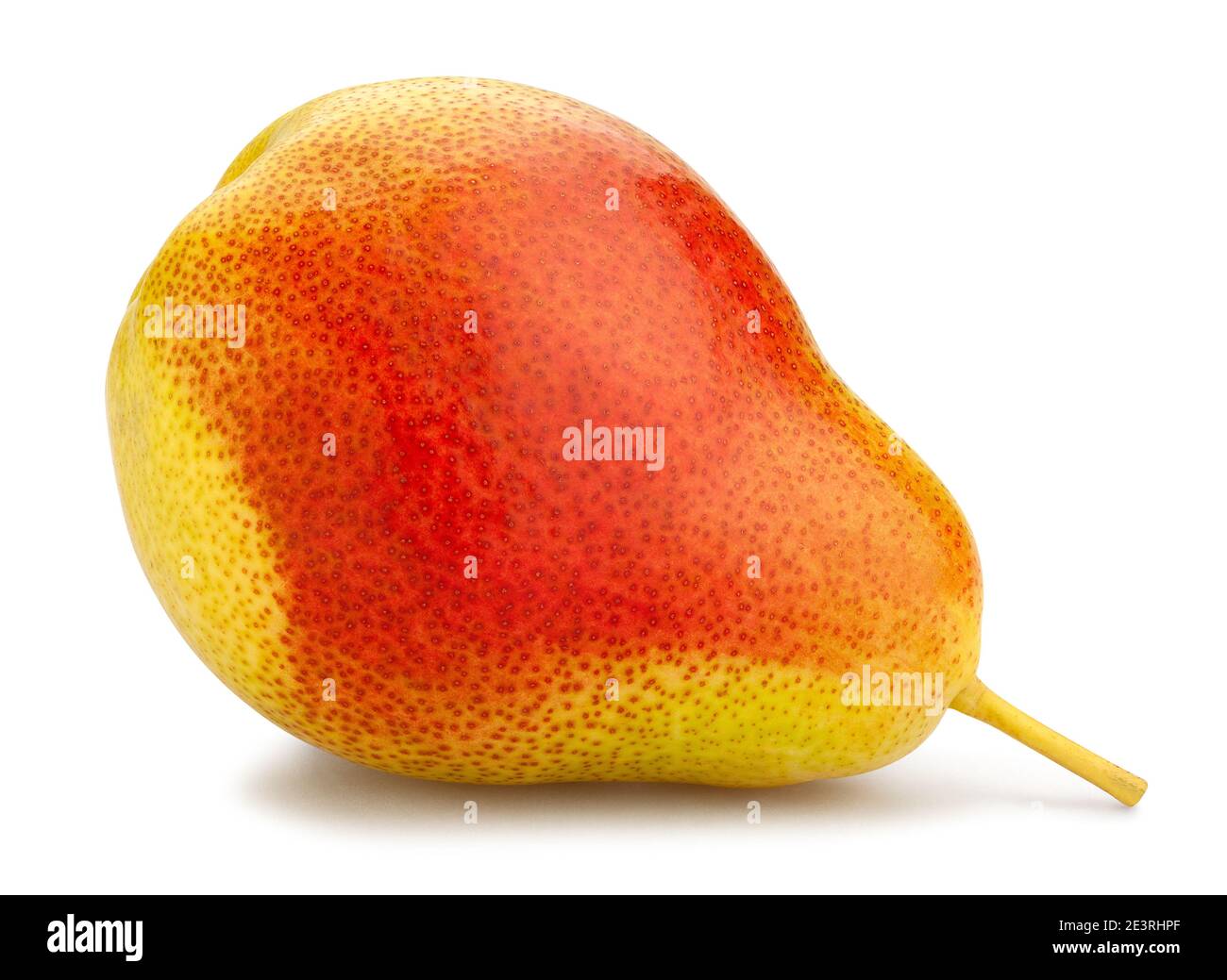 duchess pear path isolated on white Stock Photo - Alamy