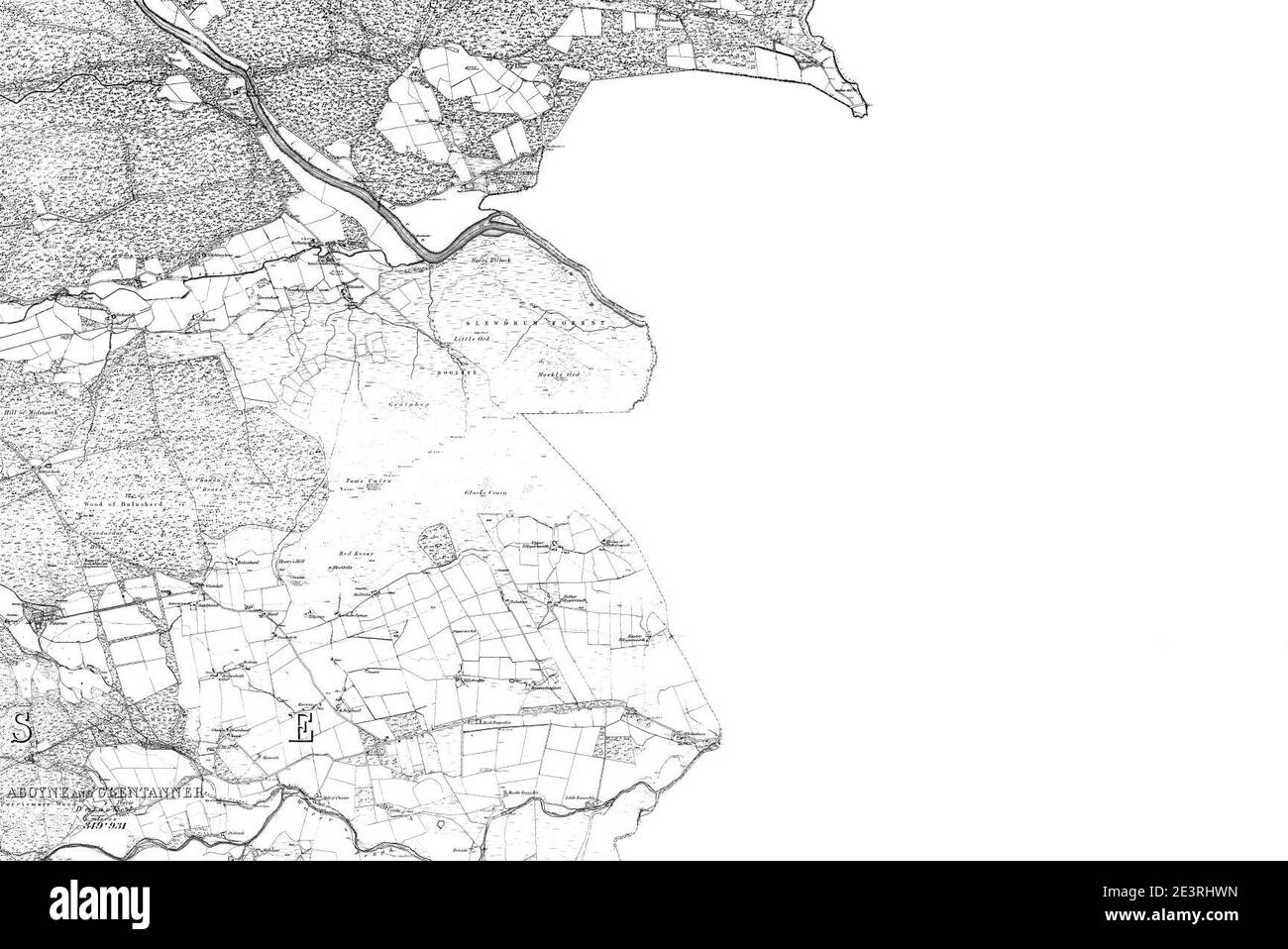 Map of Aberdeenshire OS Map name 094-00, Ordnance Survey, 1868-1874 ...