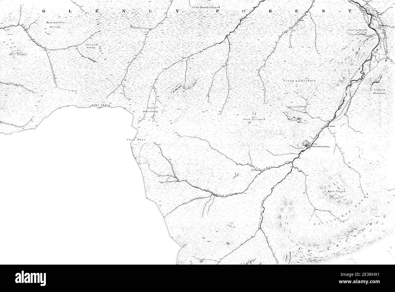 Map of Aberdeenshire OS Map name 105-00, Ordnance Survey, 1868-1874 ...