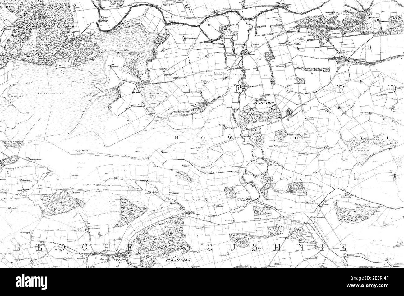 Map of Aberdeenshire OS Map name 062-00, Ordnance Survey, 1868-1874 ...