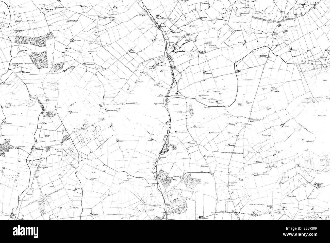 Map of Aberdeenshire OS Map name 030-00, Ordnance Survey, 1868-1874 ...
