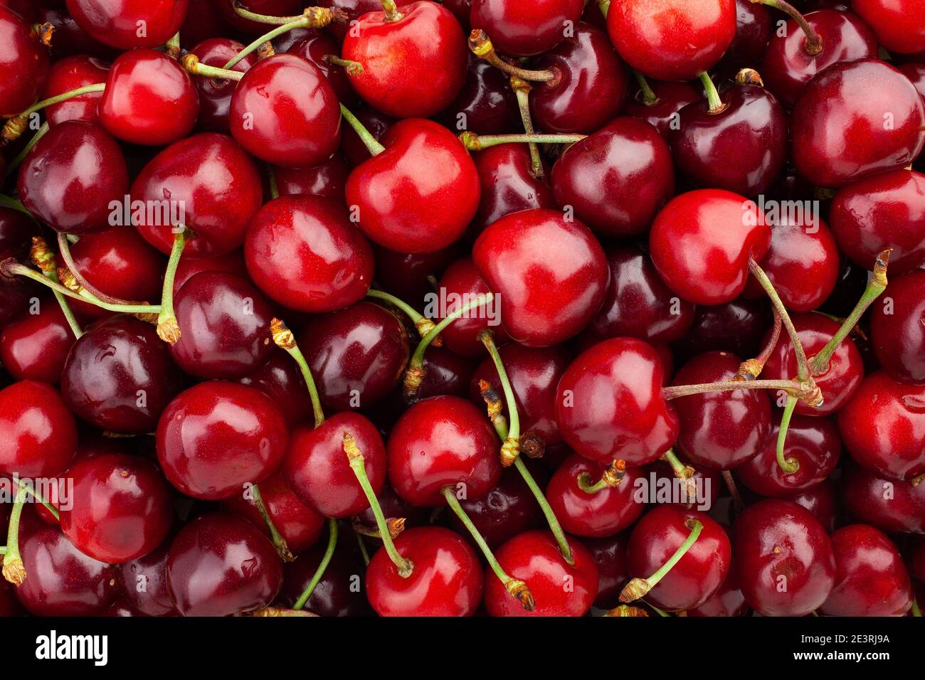 cherry texture tile pattern background closeup Stock Photo - Alamy