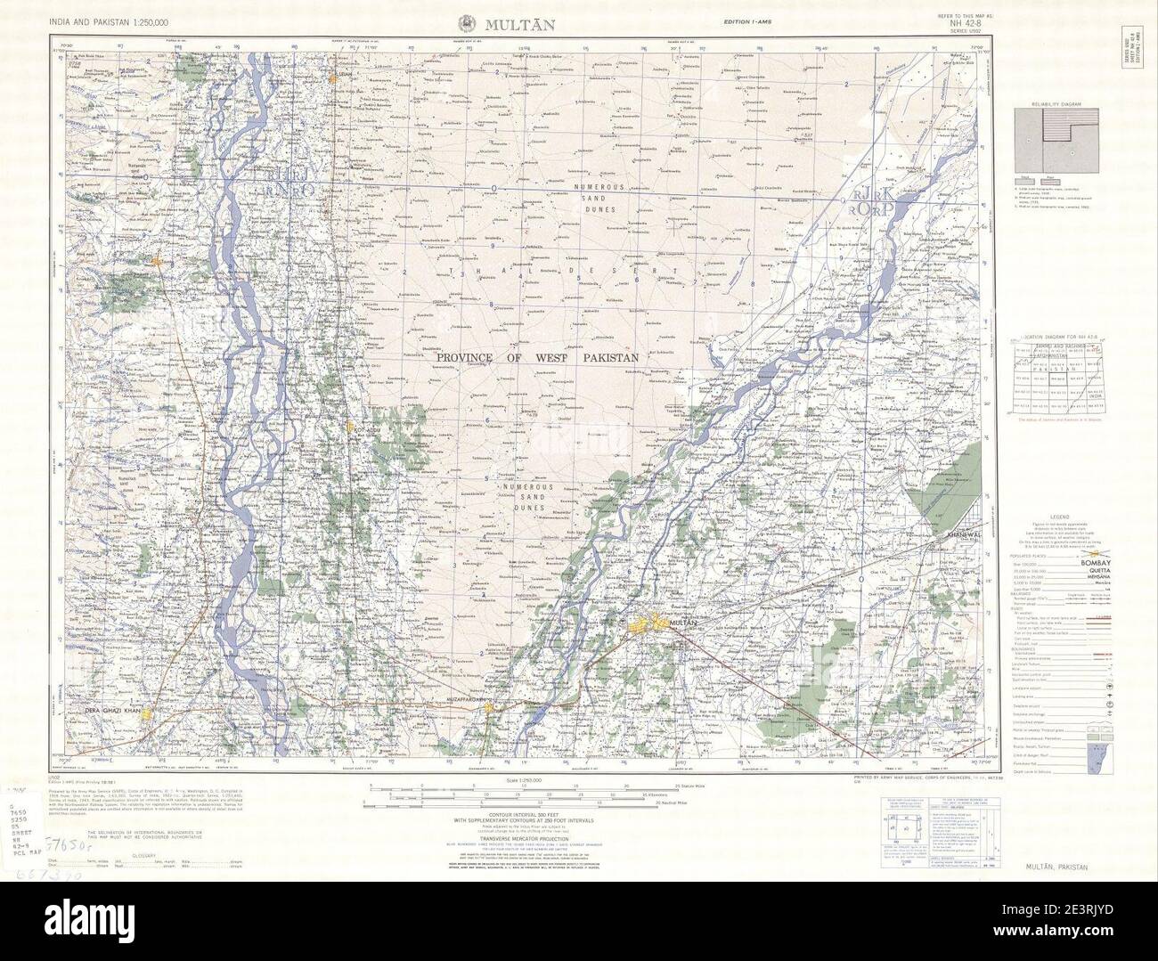 Multan map hi-res stock photography and images - Alamy