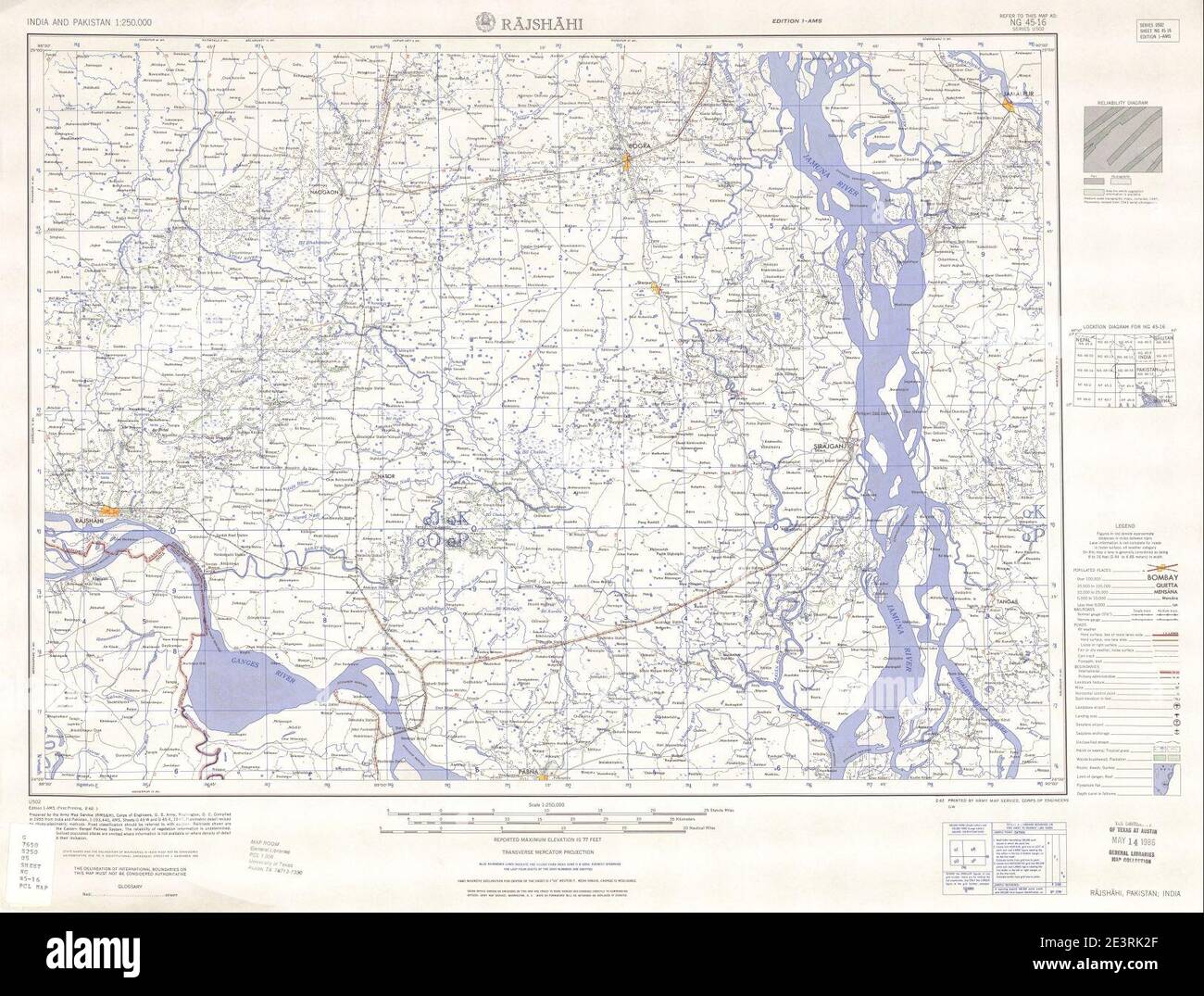 Map of rajshahi hi-res stock photography and images - Alamy