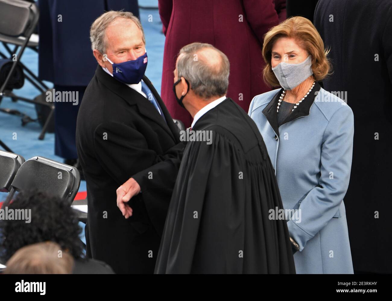 Washington, United States. 20th Jan, 2021. Former President George W ...