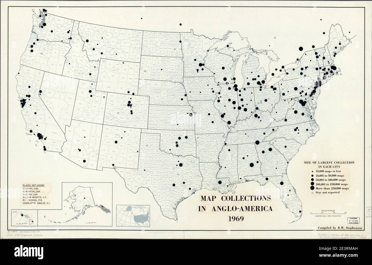 1969 map hi-res stock photography and images - Alamy